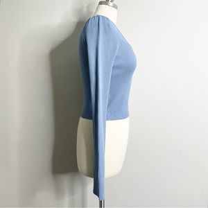 Love Tree | Tops | Love Tree Ribbed Long Sleeve Crop Top | Poshmark